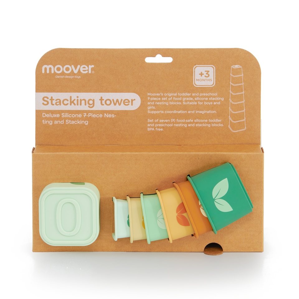 MOOVER Silicone Stacking Tower – Bushbaby Inc